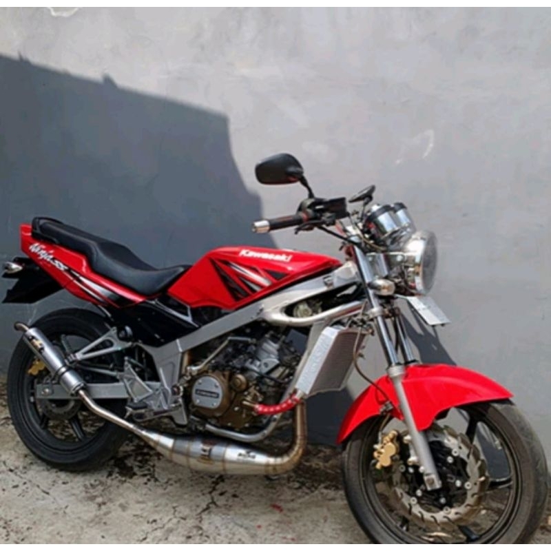 Jual RADIATOR ALMU NINJA R RR CURVE ORIGINAL VND RACING RADIATOR ALMU ...