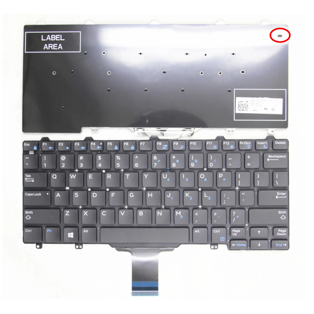 Jual Keyboard Laptop DELL Latitude E7250 E5250 E5270 E7270 | Shopee ...