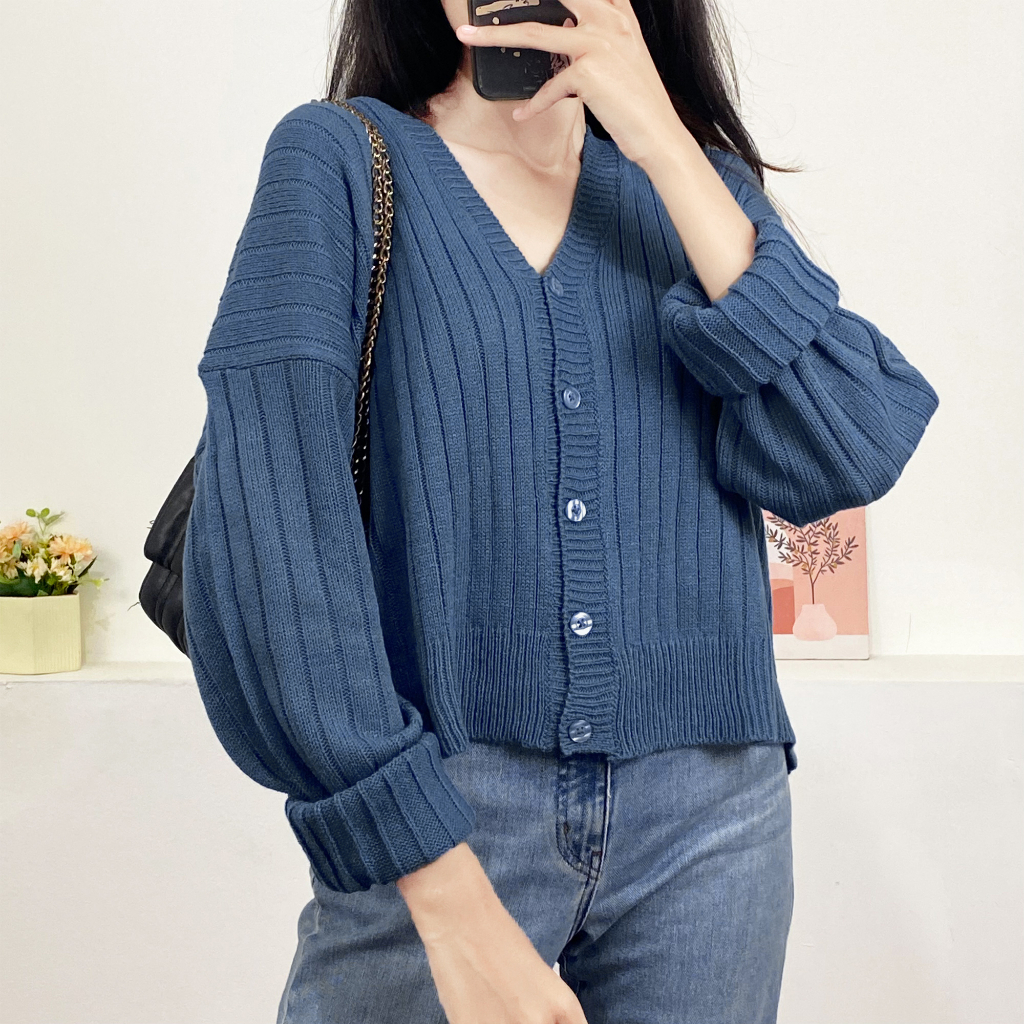Jual DAVINA KNIT CARDY | SWEATER RAJUT WANITA OVERSIZE | KARDIGAN RAJUT MURAH KOREAN | Shopee ...
