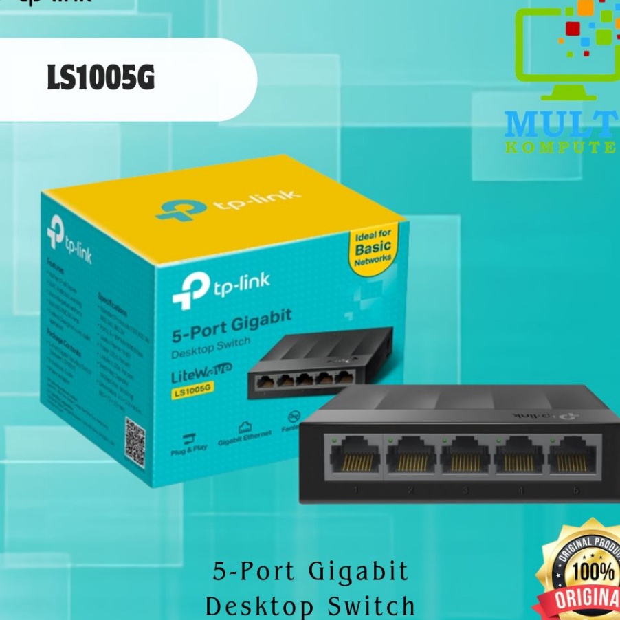 Jual Harga Heboh Tp-link TL-LS1005G 5-port Gigabit Desktop Network ...
