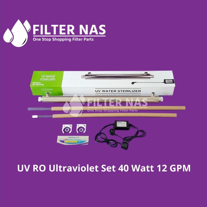 Jual Germilite Ultraviolet UV Water Sterilizer 12GPM Ultraviolet - uv set 40 watt | Shopee Indonesia