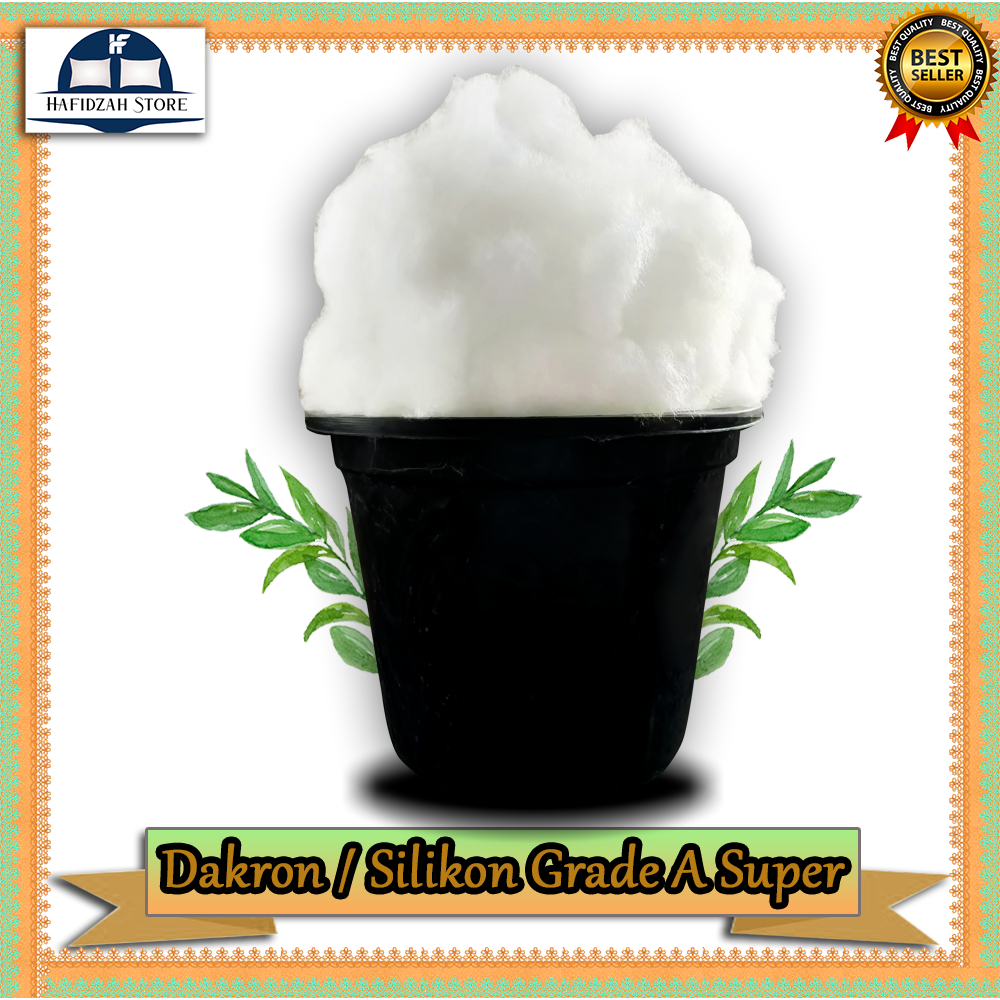 Jual Dakron Silikon Grade A Berat 1 Kg / 1000 Gram / Grade A / Isian ...