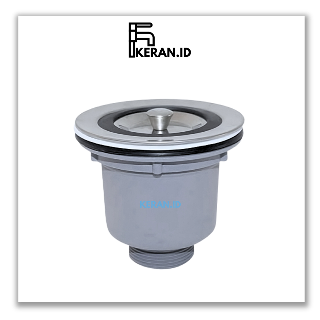 Jual [KERAN.ID] Afur Keranjang PVC Saringan Bak Cuci Piring Wastafel ...