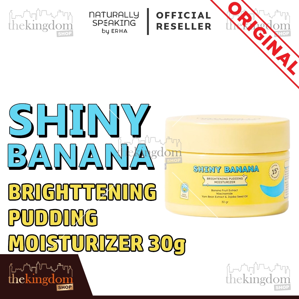 Jual Naturally Speaking Shiny Banana Brightening Pudding Moisturizer ...