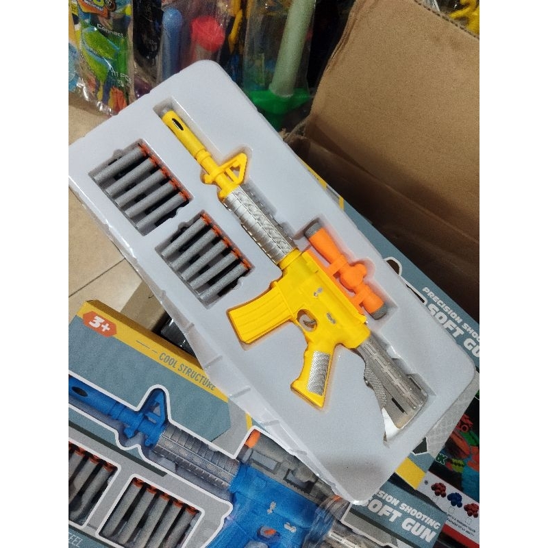 Jual oketoys mainan senjata gun safe soft bomb | Shopee Indonesia