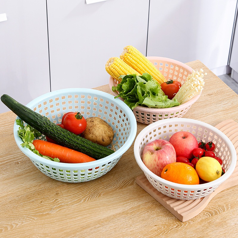 Jual Bakul Keranjang Baskom Tiris Saringan Sayur, Keranjang Saringan ...