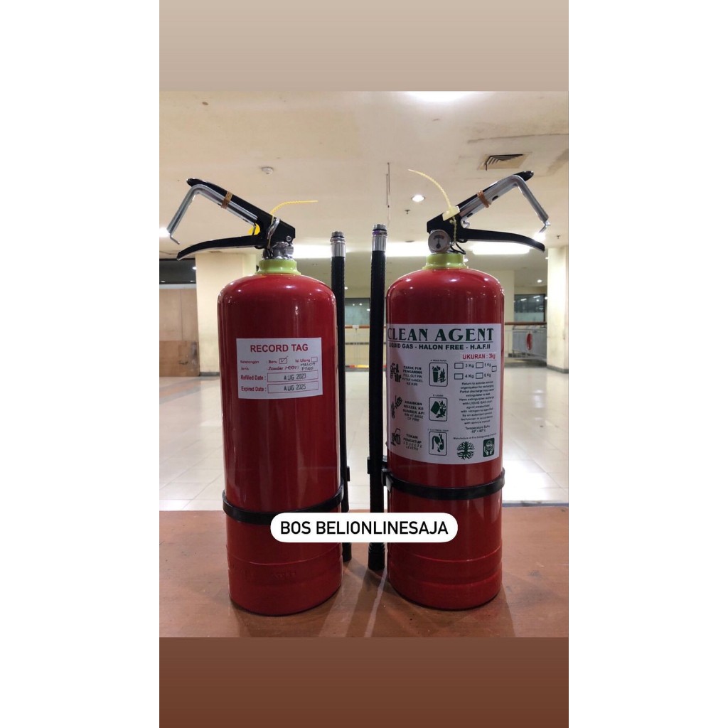 Jual APAR CLEAN AGENT/BRAVVO 3KG HATRONE LIQUID GAS BERSIH AF11 ...