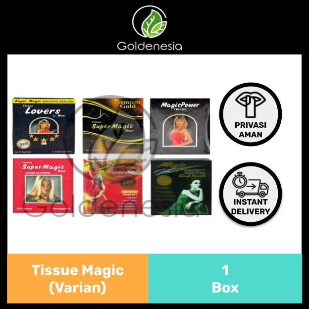 Jual Tisu Magic All Varian / Sutra Tisu Plus / Magic Power / Crimson ...
