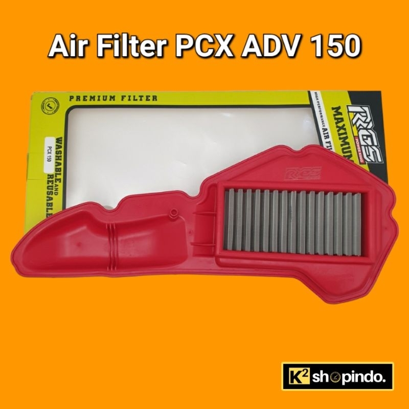 Jual Air Filter Udara RGS ADV PCX 150 Saringan Udara RGS RRGS | Shopee ...
