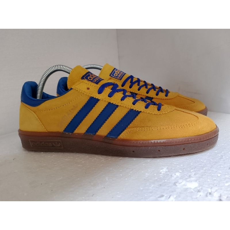 Jual Sepatu Sneakers Handball Spezial Kuning Made In Myanmar | Shopee ...