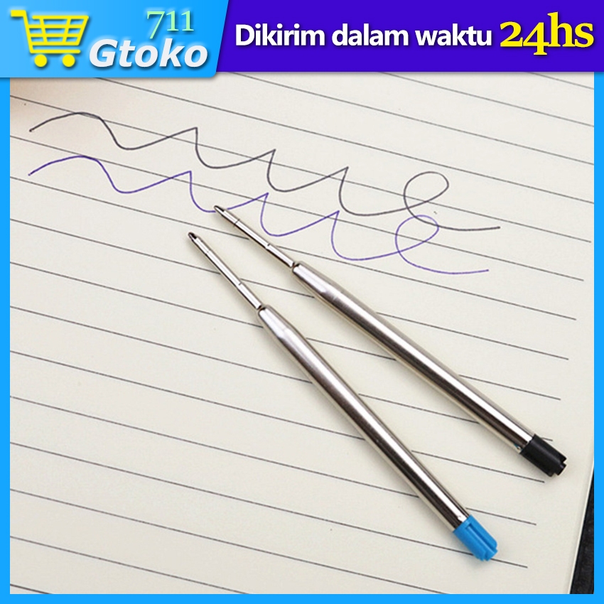 Jual Isi Pulpen Cross Besi Refill Pen Tinta Pena Cina Warna Hitam Biru ...
