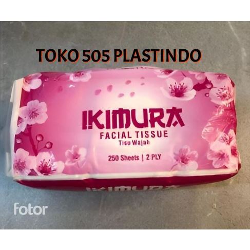 Jual Facial tissue tisu wajah ikimura softpack 250 sheet 2 ply (Berat ...