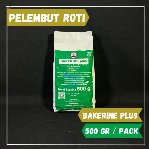 Jual Pelembut Roti BAKERINE PLUS 500 gr / Bread Improver / Penghalus ...