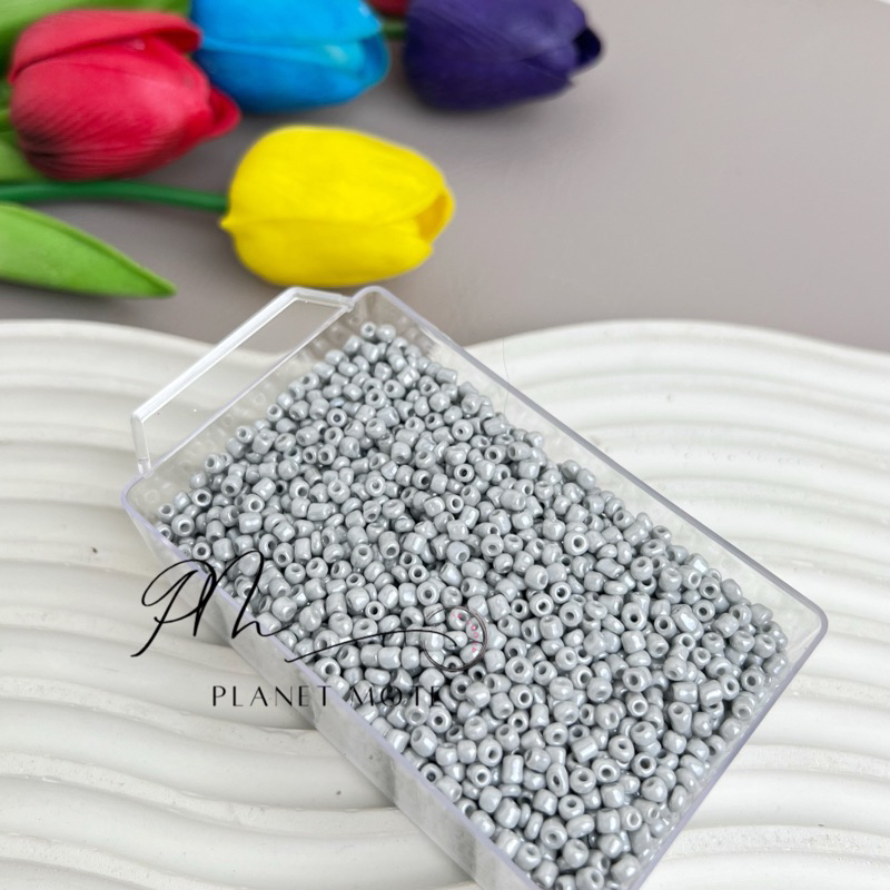 Jual Manik Payet Pasir Glossy Series 3mm - 8/o (15gr) | Shopee Indonesia