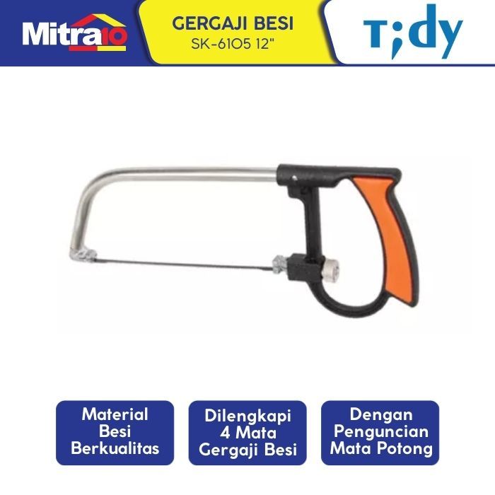 Jual Tidy Gergaji Besi Gagang Plastik SK-6105 12 Inch | Shopee Indonesia