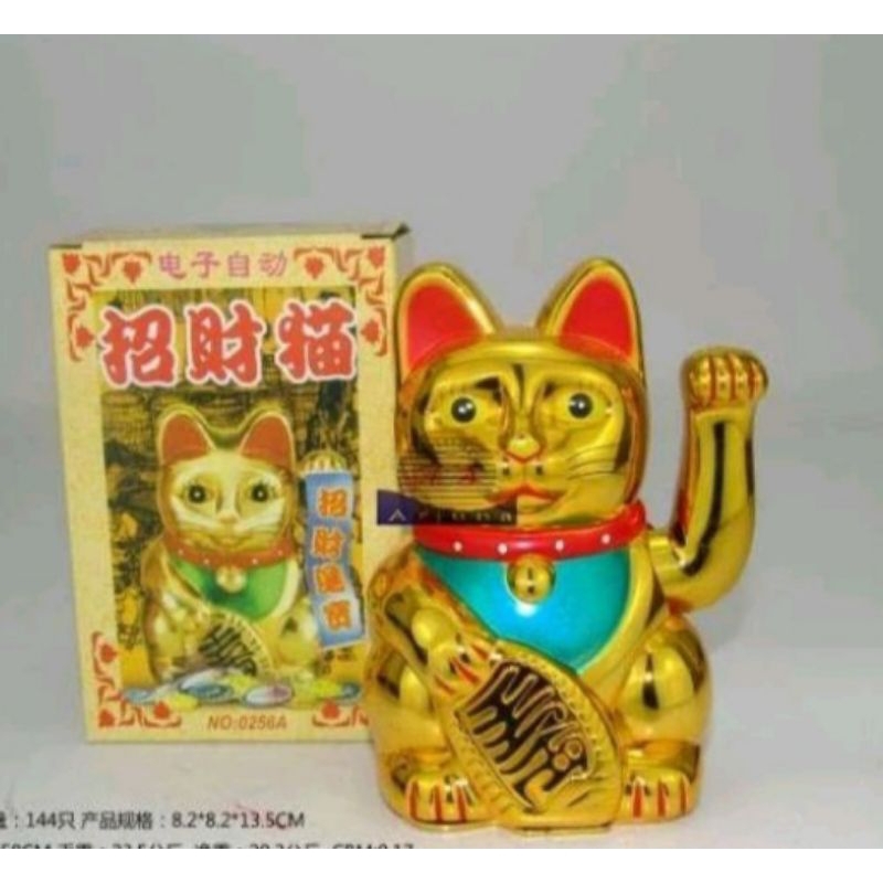 Jual Kucing Hoki/Patung Kucing Pembawa Rezeki/Boneka Kucing Hoki Tinggi ...