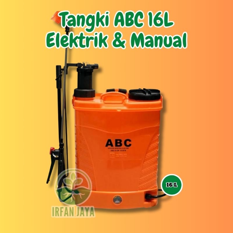Jual Tangki ABC 16 Liter Elektrik & manual | Shopee Indonesia