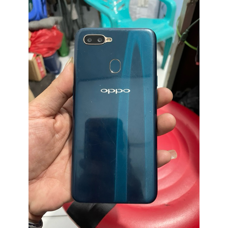 Jual Oppo A7 ram 4/64 second minus TC retak sentuhan normal | Shopee ...