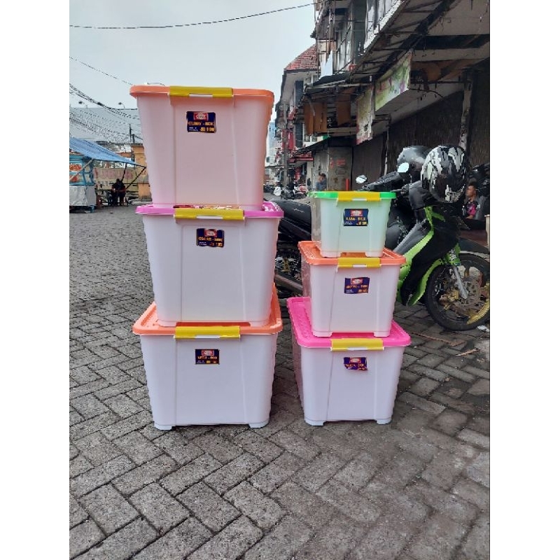 Jual Container box plastik bodi putih JB30 JB55 JB85 JB100 JB135 JB155 ...