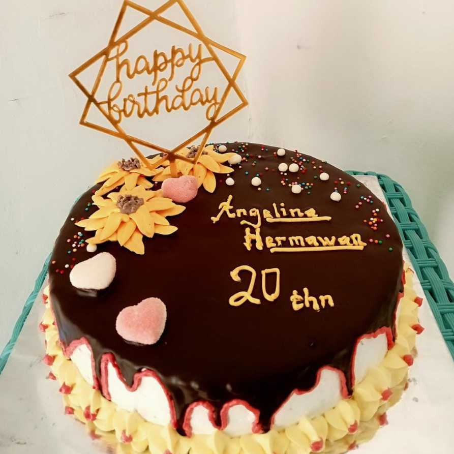 Jual Kue Tart Ulang Tahun Birthday Cake Roti Ultah Bebas Request ...