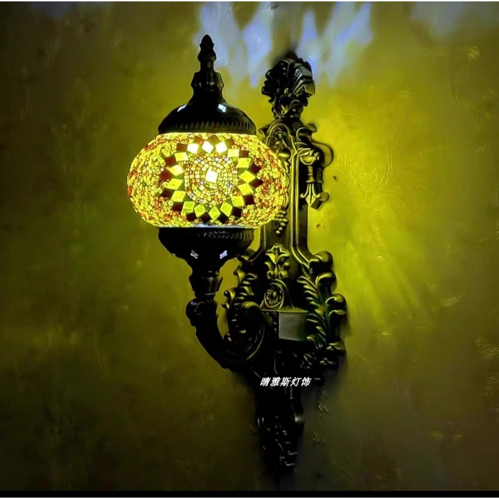 Jual Lampu Dinding Gaya Etnik Turki Lampu Dinding Kafe Ktv Koridor Balkon Dinding Tv Romantis