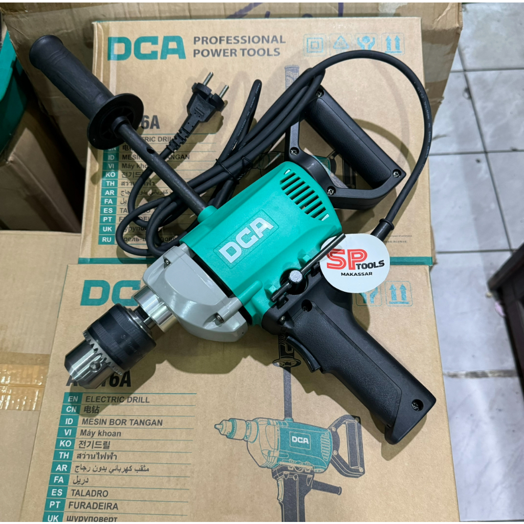 Jual MESIN BOR KAYU BESI 2 DUA TANGAN JIZ DRAGON 16MM 16 MM DCA AJZ16A | Shopee Indonesia