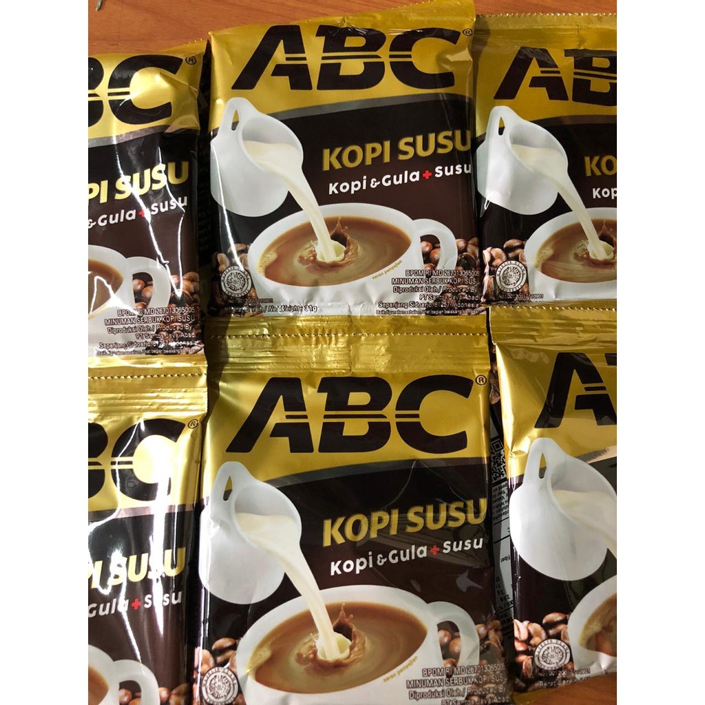 Jual PRODUK ORIGINAL HANYA SATUAN KOPI ABC SUSU | Shopee Indonesia