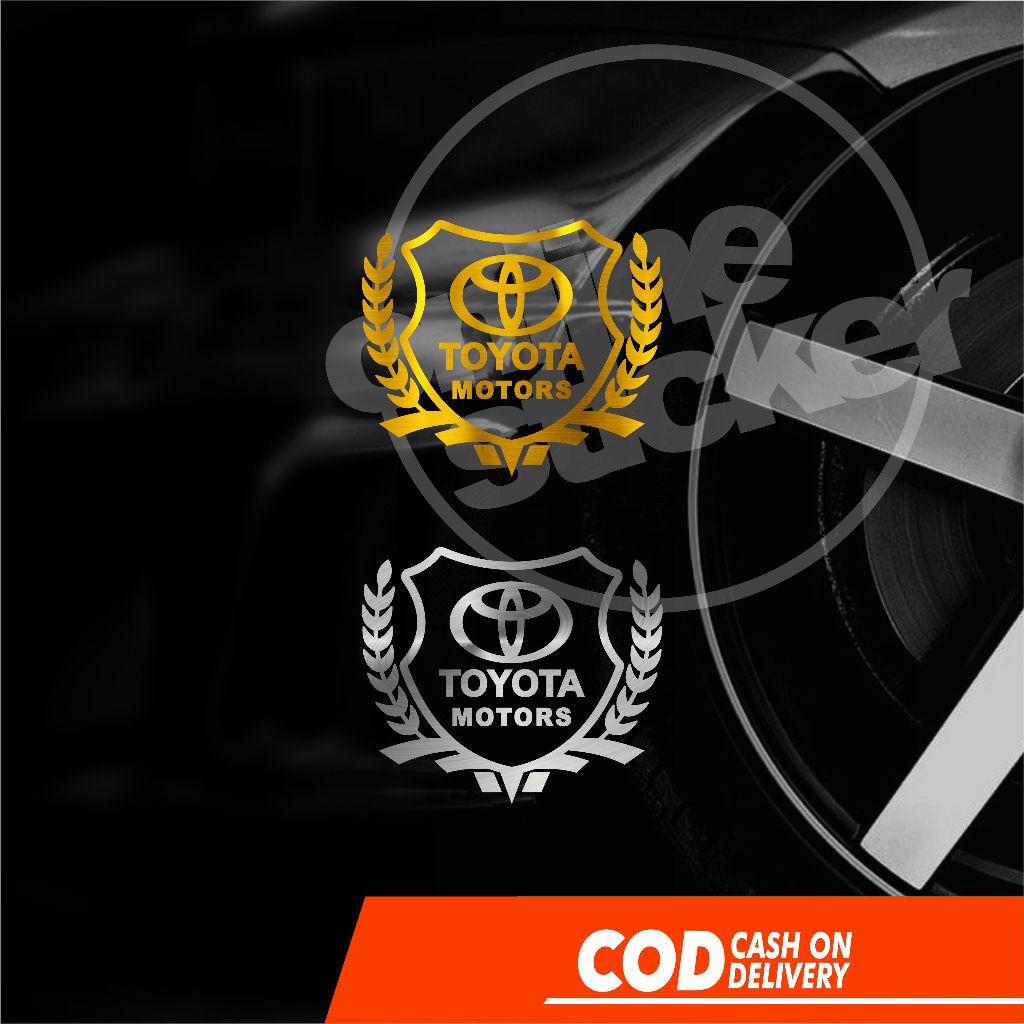 Jual Sticker Toyota Gold/Emas | cutting sticker | Shopee Indonesia