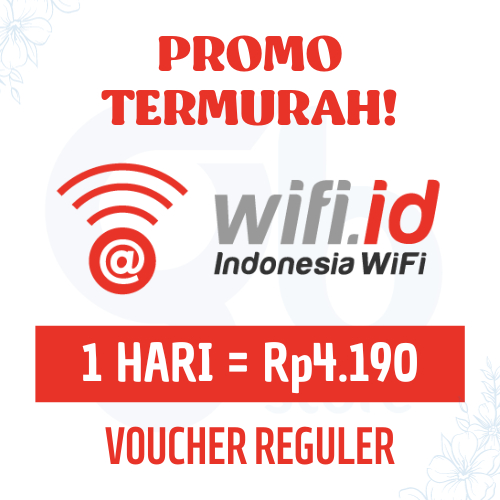 Jual VOUCHER WIFI ID 1 HARI (12 JAM) - REGULER | Shopee Indonesia