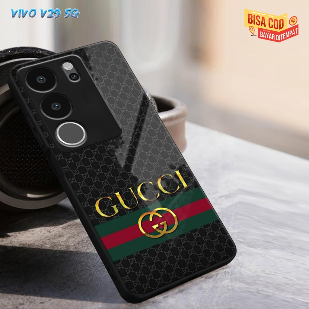 Jual (CC248)CASING GLASS VIVO V29 5G CASING GLOSSY V29 5G CASE KACA ...