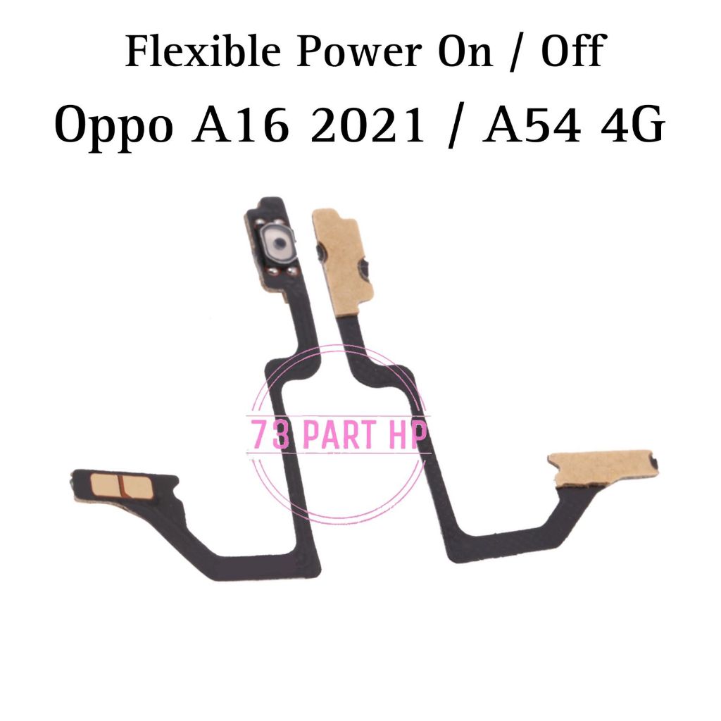Jual Original Flexible Konektor Power On Off Oppo A16 2021 / A54 4G / CPH2269 / CPH2239 ...