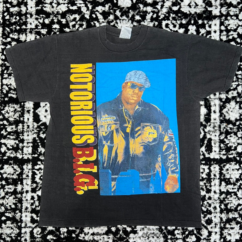 Jual kaos bootleg raptee notorious big | Shopee Indonesia