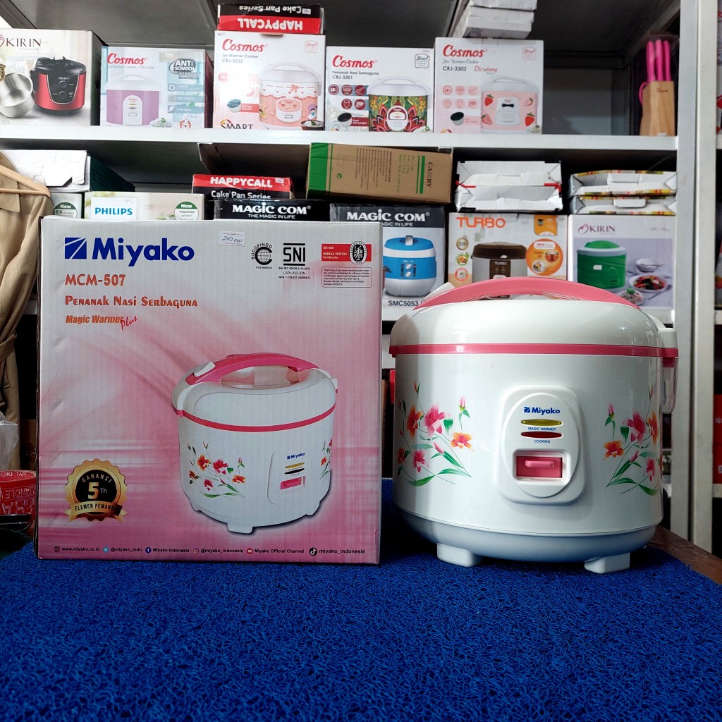 Jual Miyako rice cooker MCM 507 1.8L penanak nasi miyako MCM-507 1.8 ...
