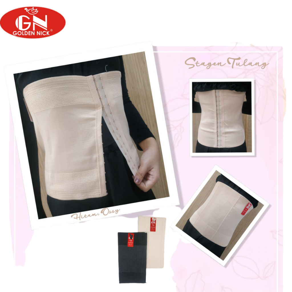 Jual Golden Nick- 901 T Corset Peramping Perut Tulang Kait Stagen Pasca ...