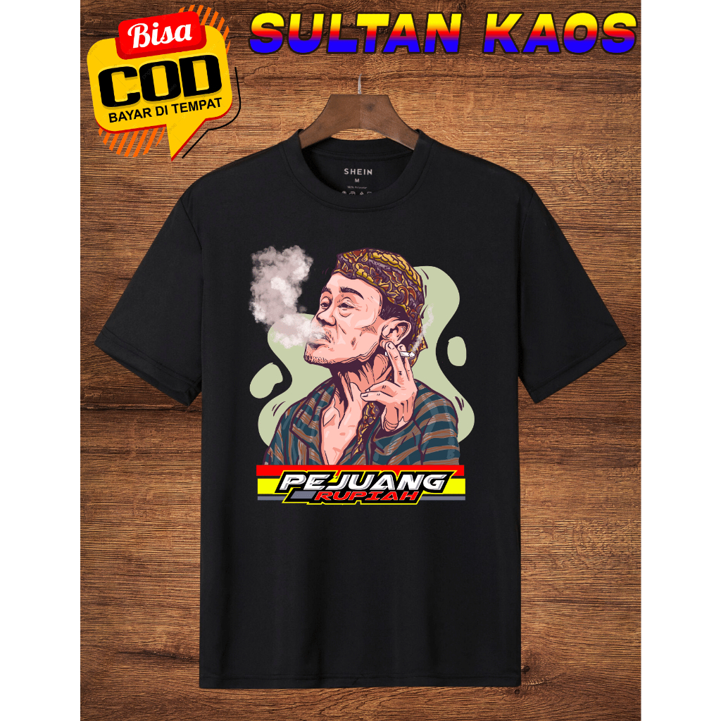Jual Kaos Dewasa Menikmati Rokok / Kaos Sepuh Menikmati Rokok / T-Shirt ...