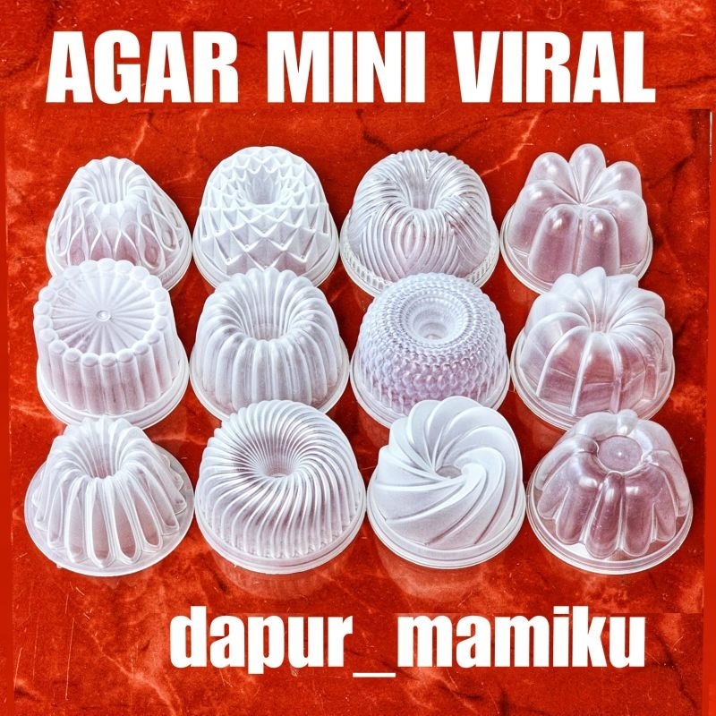 Jual Agar Mini Viral / Cetakan Puding Mini Viral Citakan Pudding Pipet ...