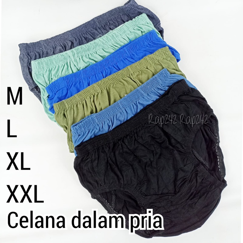 Jual CD Celana Dalam Pria Dewasa M L XL XXL Variasi RFD Cowok Remaja ...