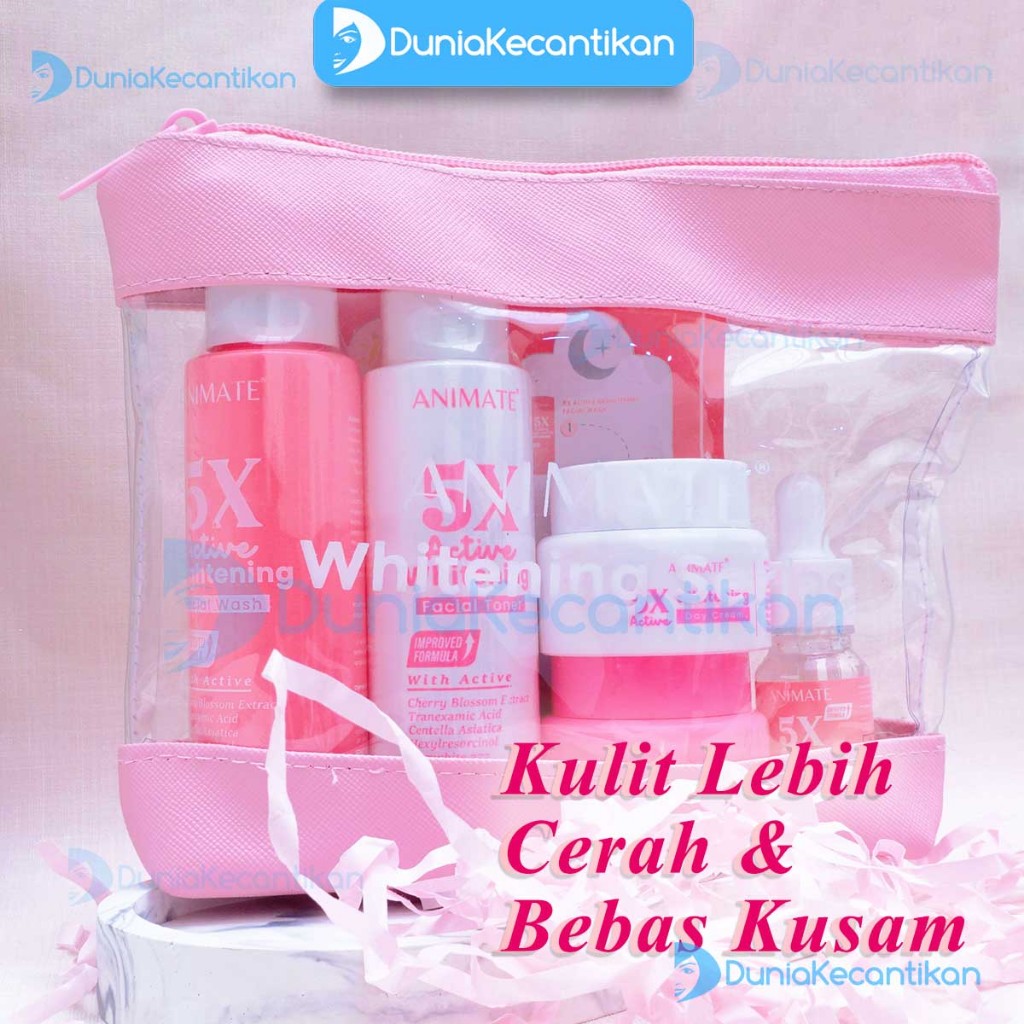 Jual Animate Instant Whitening 5in1 Paket Perawatan Wajah Pemutih Wajah ... Jual Animate Instant Whitening 5in1 Paket Perawatan Wajah Pemutih Wajah ...