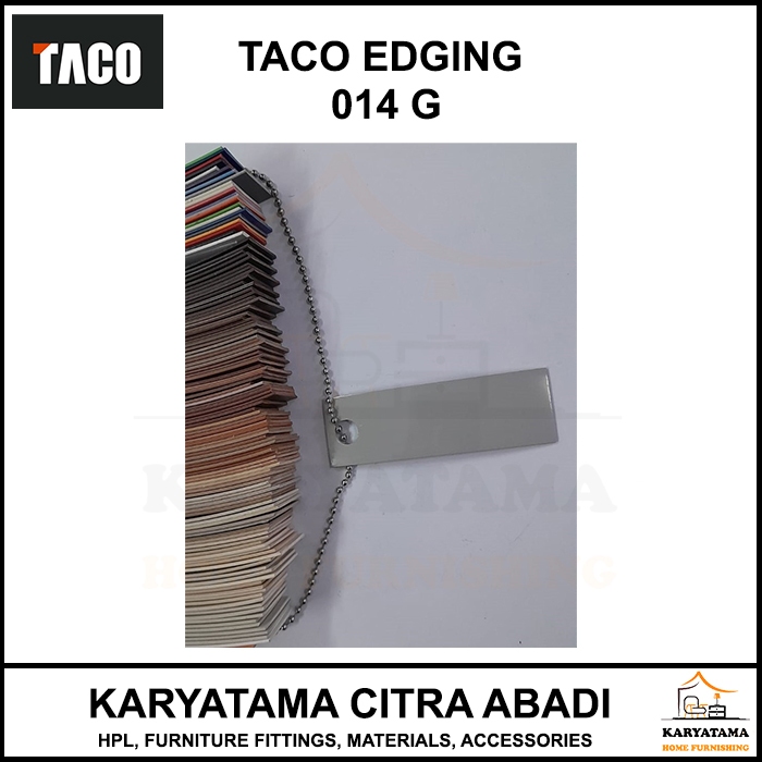 Jual PVC EDGING TACO 22MM X 1MM (PILIH VARIAN) | Shopee Indonesia