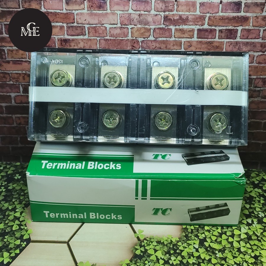 Jual TERMINAL BLOCK BLOK 150A 4POLE TC-1504 / TC1504 VORGE 4P 150 A ...