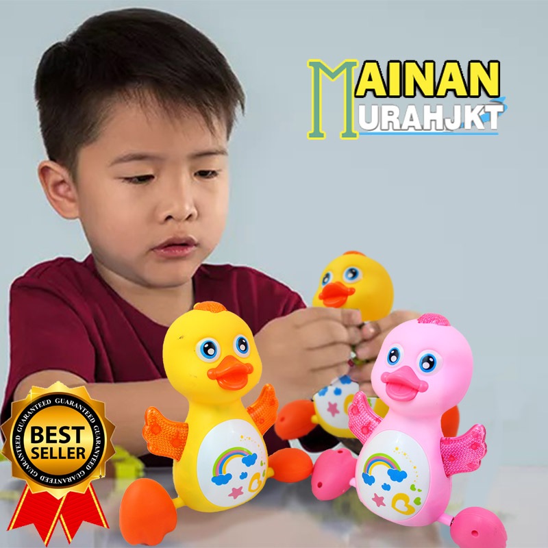 Jual MAINANKEI MAINAN ANAK MURAH BEBEK RODA BO EN71-5 BEBEK MUSIK ...