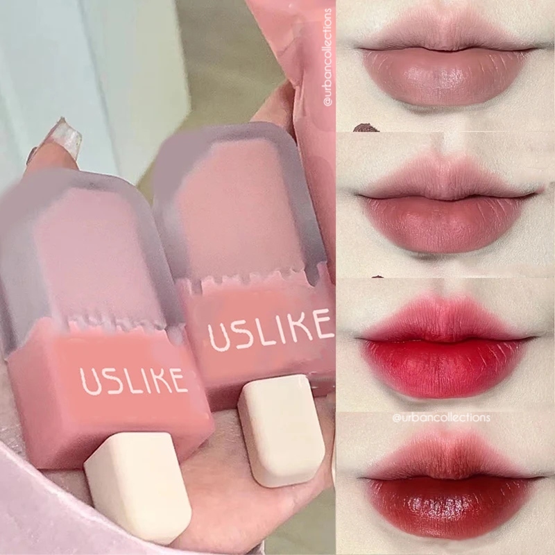 Jual USLIKE Ice Cream Lipstick Es Krim Lucu Ice Cream Lip Glaze Matte ...
