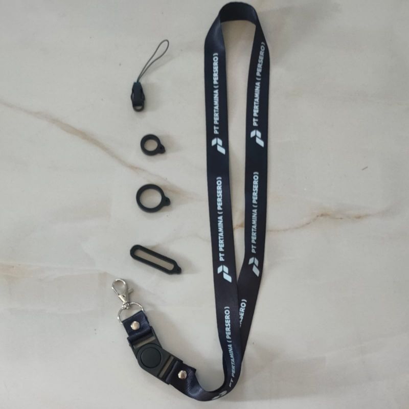 Jual TALI LANYARD PERTAMINA PERSERO LOGO Premium / gantungan kunci ...