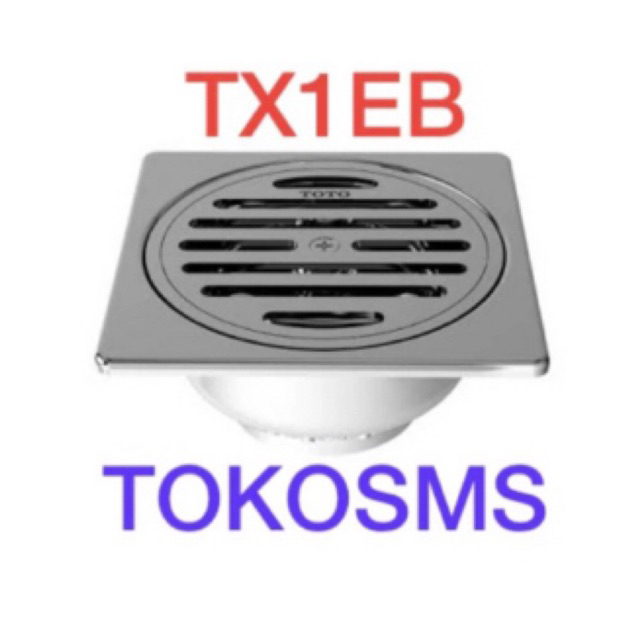 Jual Floor drain toto TX1EB ORIGINAL model terbaru dari tx1bn TOTO TX 1 EB | Shopee Indonesia