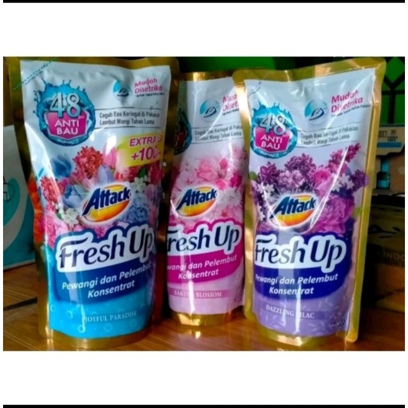 Jual attack pewangi dan pelembut Al varian 680ml | Shopee Indonesia