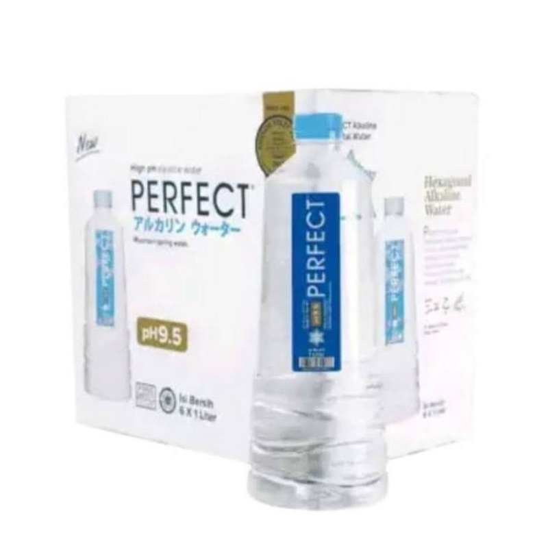 Jual Perfect Alkaline Water PH 9,5 1000ml x 12pcs (ctn) | Shopee Indonesia