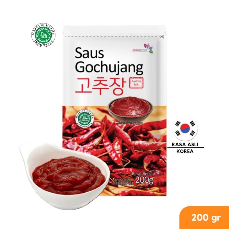 Jual Saos Gochujang 200gr / Sambel Pasta /Chili Paste Korea Saus Pedas ...