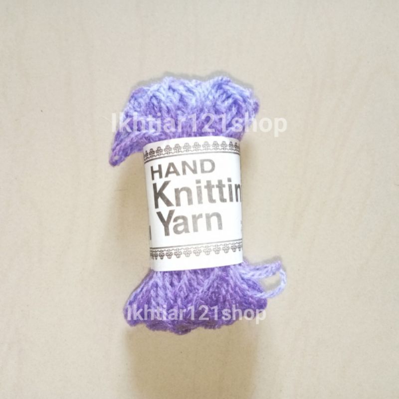 Jual Benang Wol Rajut Sulam Benang Rajut Wol kecil Per pcs Roll Satuan ...