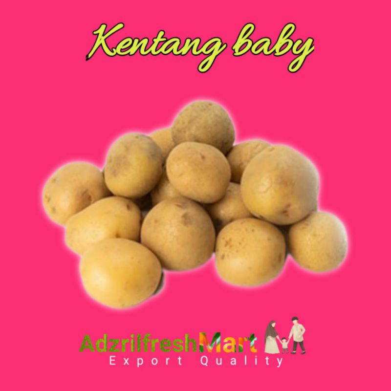 Jual KENTANG POTATO KENTANG BABY KENTANG MINI ( 500gr ) | Shopee Indonesia