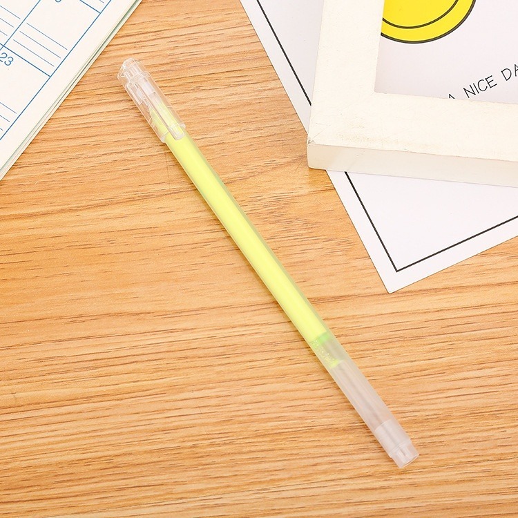 Jual Pulpen Flashee Gel Kuning Color Gel Pen Pena Gel Warna Warni Gel ...